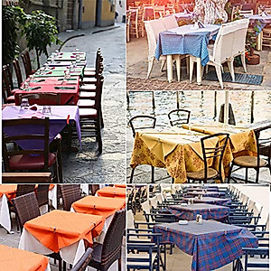 Mannli Picnic Tablecloth Clips, White Stainless Steel Outdoor Table Cloth Holder Table Cover Clips Clamps 6 Packs