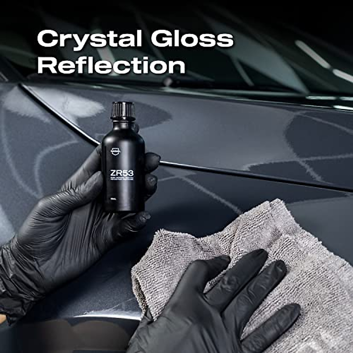 Nasiol ZR53 Nano Ceramic Coating for Car, Auto Detailing Kit Body Armour, 3 Years Paint Protection for Cars and Motorcycles 10H Scratch Resistance with Hydrophobic Crystal Gloss Shine