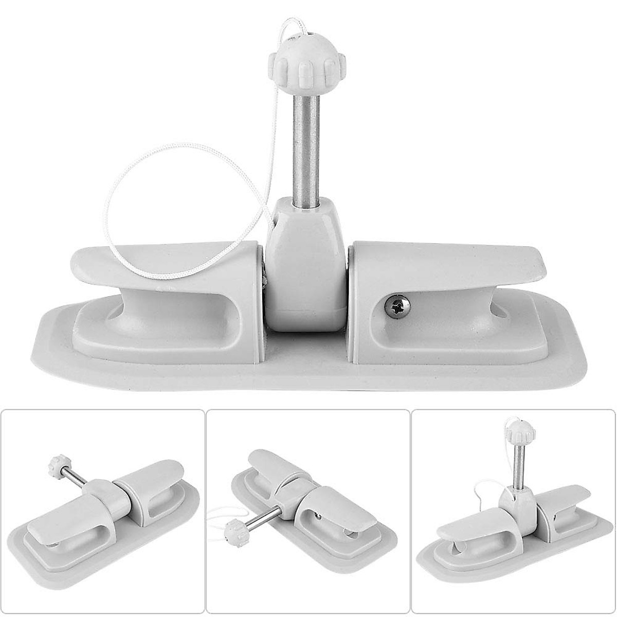 Alomejor Kayak Paddle Holder PVC Kayak Boat Oar Lock Patch Dinghy Paddle Holder Canoe Accessories for Canoe Kayak Inflatable Boat