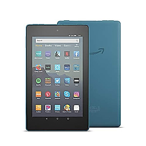 Fire 7 Tablet (7" display, 32 GB) - Twilight Blue + Kindle Unlimited (with auto-renewal)