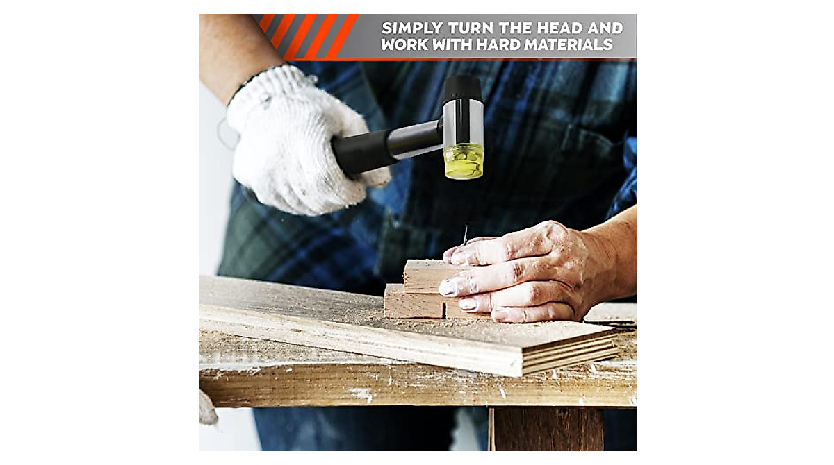 Small Rubber Mallet for Crafts & Flooring - LEGLO
