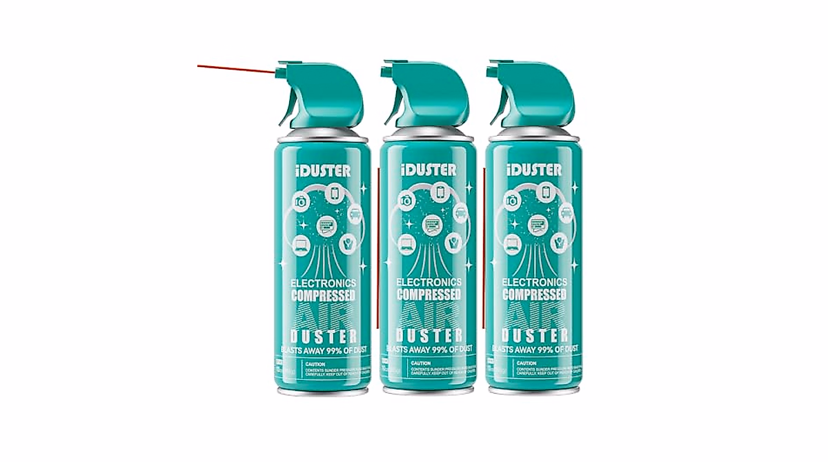 iDuster Disposable Air Duster | Powerful Cleaning Tool