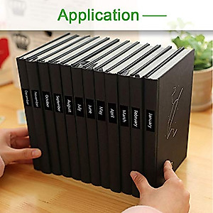 Labelife Compatible Label Tape Replacement for Brother TZe-335 TZe TZ Tape White on Black 12mm 0.47 Inch Laminated Ptouch Label Tape TZe335 for Brother P Touch PTD210 PTH110 PTD600 Label Maker, 4-Pack