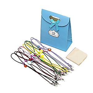 HALF CRESCEN Kids Glasses Strap (Pack of 12) Eyeglasses Straps for Kids, Sunglasses Holder Strap for Kids Girls