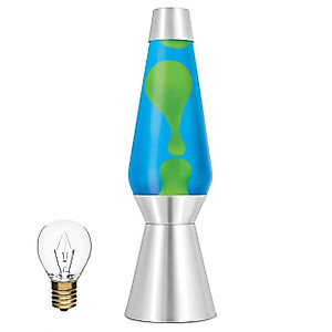 40W Incandescent Lava Lamp Replacement Light Bulb, S11 Shape, E17 Intermediate Base, 360 Lumens, Dimmable, 130V, (2 Pack)