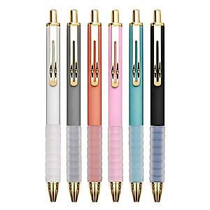 HuoHuair Pens, Pens Fine Point Smooth Writing Pens, Personalized Ballpoint Pens Bulk, Flair Colorful Pens, Black Ink 1.0 mm Journaling Pen, Office Supplies for Women & Men, Note Taking