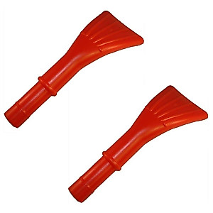 HASMX 2-Pack Red 1-1/2" x 12" Vacuum Claw for Mr. Nozzle 1 1/2" x 12" Wet/Dry Utility Shop Vac Auto Replace Part Number SCN2