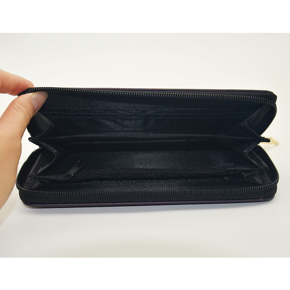 Rondlaho Kawaii Kumi Pu Wallet Purse Bag Accessories Money Holder Money Purse Credit Card Holder Pouch with Zipper for Girls Woman