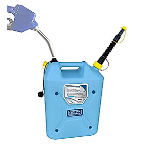 Diesel Exhaust Fluid Refillable DEF Jug 5 Gallon - Silver Transfer - STS-0777