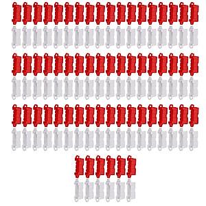 RC Drift Race Road Barrier, 120 Pcs Plastic Remote Control Car DIY Racing Track Road Barrier Drifting Race Track Road Barrier