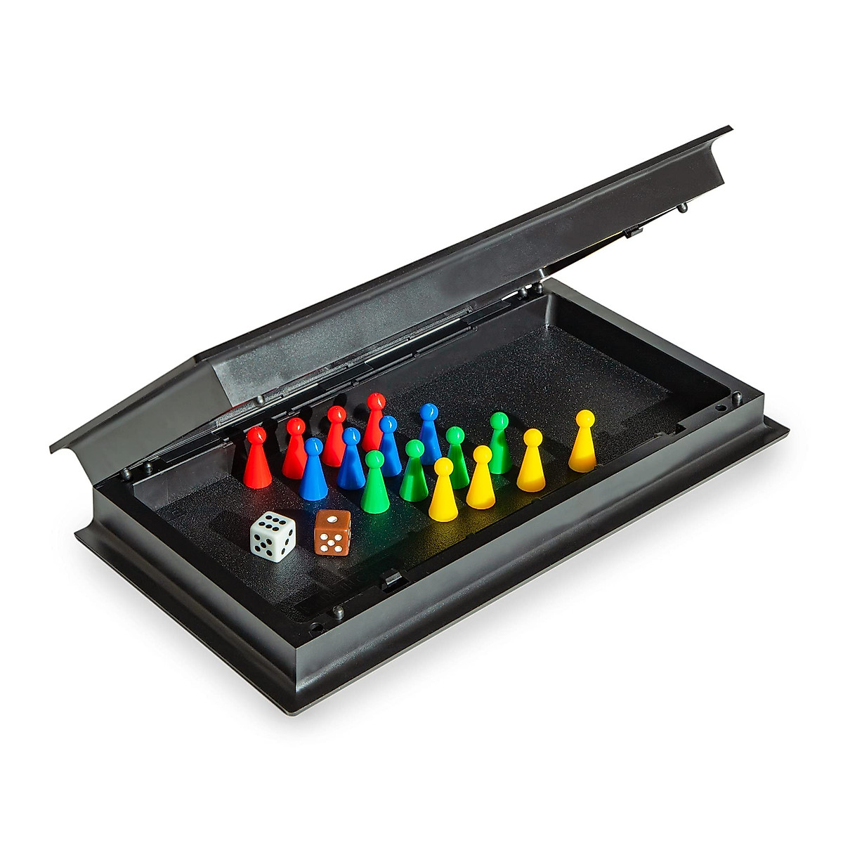 Ludo Magnetic Folding Travel Board Game Set - 9.75 Inches