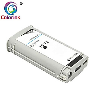 ColorInk Compatible Ink Cartridge Replacement for HP 70 Ink Cartridge 130ml Worked with HP Designjet Z2100 Z3100 Z3200 Z5200 Printer (Pack of 8)