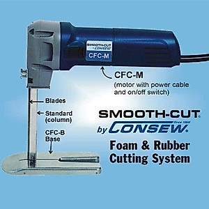 Consew CFC 12" Dual Blades Complete Foam & Rubber Cutter