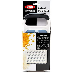 OXO Good Grips Etched Two-Fold Grater,Steel,One size