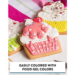 Global Sugar Art Premium Royal Cookie Icing Mix White by Chef Alan Tetreault (2-Package)