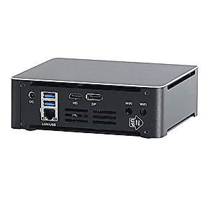 HUNSN 4K Mini PC, Desktop Computer, Server, 6 Cores I7 8750H, Windows 11 Pro or Linux Ubuntu, BM21b, DP, HDMI, 6 x USB3.0, Type-C, LAN, Smart Fan, 32G RAM, 1TB SSD