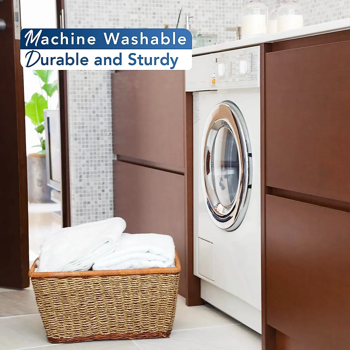 King Size Waterproof Mattress Protector, Cooling Mattress Pad Cover Fitted 8"-21" Deep Pocket,3D Air Fabric Breathable Bed Mattress Cover Matress Protector King Size Soft & Noiseless White