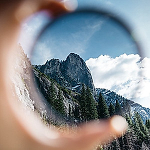 Tiffen 58CP 58MM Circular Polarizer Glass Filter Black