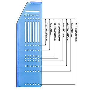 goldenwarm Cabinet Pull Template Door Template Drawer Pull Drill Template 1 Pack - TM160 Cabinet Handle Drill Mounting Drill Mounting Template