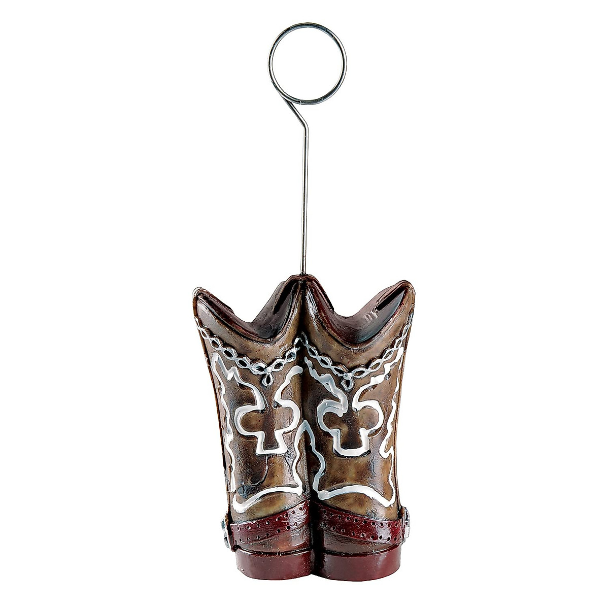 Cowboy Boots Photo/Balloon Holder Party Accessory (1 count)