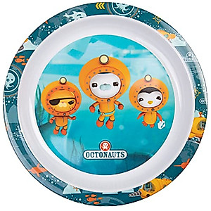 Octonauts 5 Pc Mealtime Feeding Set for Kids and Toddlers -Includes Plate, Bowl, Cup, Fork and Spoon Utensil Flatware -Durable, Dishwasher Safe, BPA Free -Perfect for Back to School, Travel, On-the-go