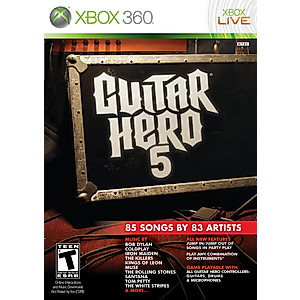 Guitar Hero 5 - Xbox 360 (Game only)