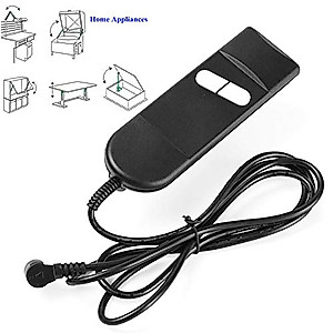 Sybboda UP/Down 2 Button 5PIN Roll line 90° Electric Sofa Remote Hand Control for OKIN,LIMOSS,Pride,Golden,Berkline Lift Chair or Power Recliner