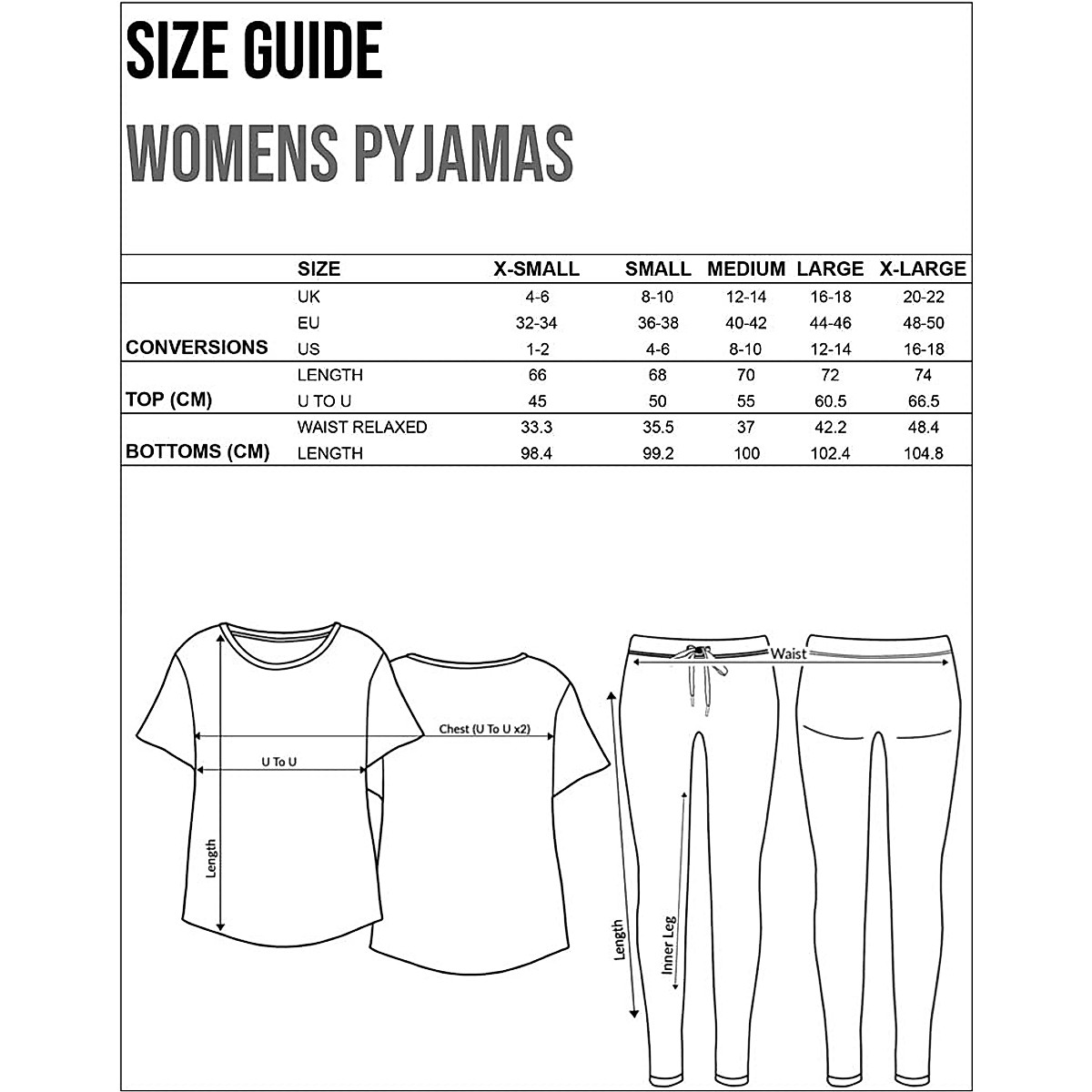 Snoopy Pajamas Ladies Womens Top Long Or Short Bottoms Options Navy Pjs Medium