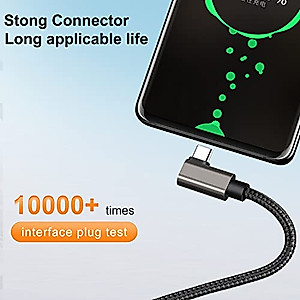 HEIXIAOYU VR Data Line Eyeglasses Elbow Connector, Transmission 5gb, 10-core Wire 60W20V3A 3.1GEN1 C Revolution C Public VR Stream Line (3m)