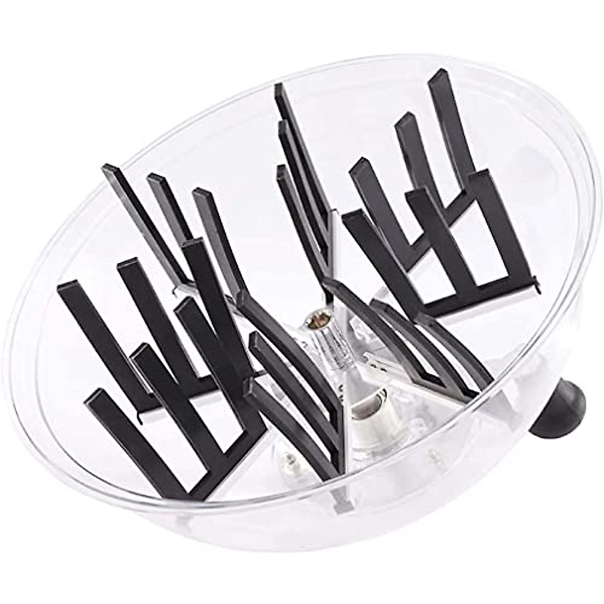 iPower 16-Inch Bud Leaf Bowl Trimmer Twisted Sharp Stainless Steel Blades for Hydroponics with Upgraded Gears, Orange Pruner, 6.5” Gardening Hand Scissors