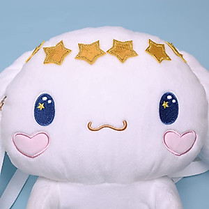 Anime Cartoon CinnamoroII Cute Plush Doll Backpack Kawaii Lolita JK Girls Bag Birthday Gifts (Cinnamoro)