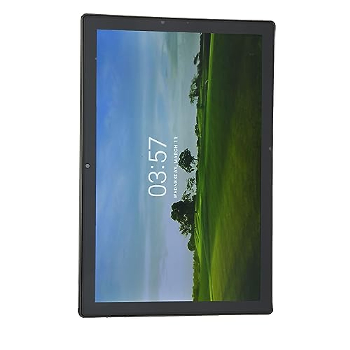 FOLOSAFENAR 10.1 Inch Tablet PC, 2560x1600 6GB RAM 64GB ROM 8MP Rear Camera 10.1 Inch Tablet for Work for Entertainment (Black)