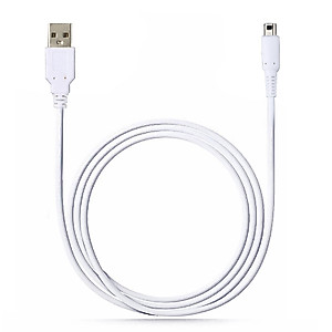 AKWOX [2 Pack] 3M/10FT USB Charger Power Cable Compatible with for 3DS XL, 3DS, DSi XL,New 2DS XL, DSi, NEW 3DS XL