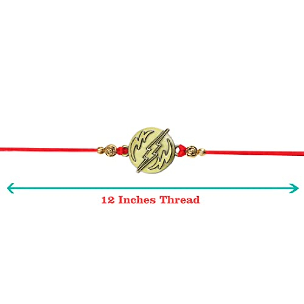 CHERKRAFT Rakhi for Small Brother Cartoon/Superhero Rakhi for Small Bhai Bro Rakhi Thread - CK069 (Design 3)