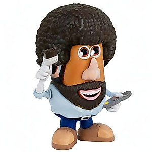Poptaters - Bob Ross - Includes 15 Interchangeable Facial and Body Parts Including one Surprise Potato Head Original Piece! Recommended for Ages 8 and up