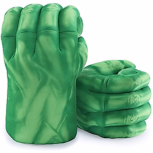 neexan Superhero Birthday Party Supplies pair of Soft The Superhero Toys For Kids Good For Halloween,Christmas,Cosplay (1 Pair Light Green)