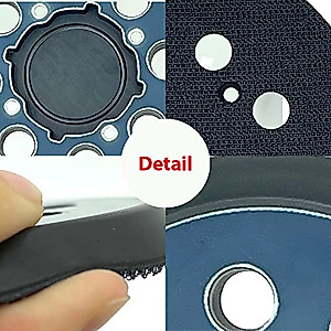 HVAKHVA 2 PCS Replacement Sanding Pads for Dewalt, Orbital Sander Backing Pad Applied to DWE6421 /6421-B2 /6421-B3 /6421-BR/ 6421K/6423K