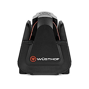 Wusthof Electric Knife Sharpener – Easy Edge Sharpener for Kitchen Knives – Black