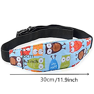 Baby Head Support for Car Seat, 2PCS Baby Car seat Head Support, Straps Pillow Support Ban, Head Band Strap Headrest, Seat Head Support Belt for Toddler Infants Child Kids