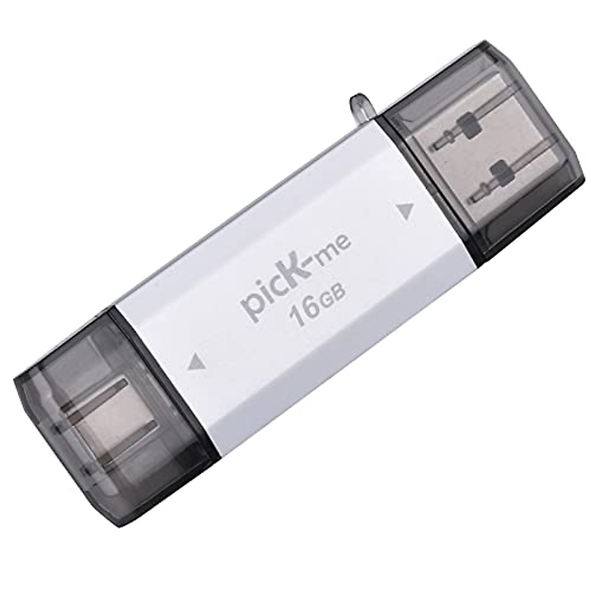 picK-me USB C Flash Drive, 2-in-1 USB 3.0 Thumb Drive, Dual USB Memory Stick Drive High Speed, for Type-C Android Smartphones Tablets and New MacBook (16GB)
