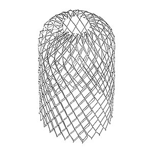 Gutter Downsport Guard Gutter Strainer, Expandable Downspout Guard, Mesh Leaf Guards for Prevent Blockage Leaves Debris Leaves Roof, S