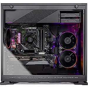 Skytech Gaming Azure Gaming PC Desktop – Intel Core i3 10105F 3.7 GHz, NVIDIA GTX 1650, 500GB NVME SSD, 16GB DDR4 RAM 3200, 650W Gold PSU, 11AC Wi-Fi, Windows 11 Home 64-bit