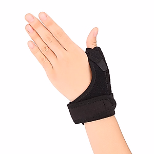 Thumb Finger Splint Adjustable Trigger Finger Hand Immobilization Support Brace for Men Women Kids Carpal Tunnel Supporting Mallet Injury Pain Relief Arthritis Straightening