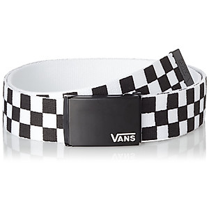 Vans Mens Deppster II Web Belt Black/White One Size
