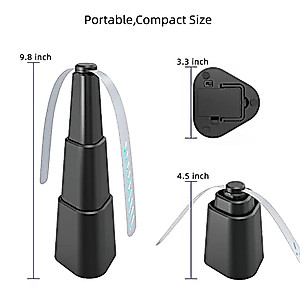 NewBeeclassic Fans for Tables,Portable Automatic Table Food Fan Picnic Drive Fans for Outdoor Indoor Party Meal,Keep Food Clean（2 Pack）