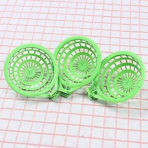 POPETPOP 5pcs Plastic Canary Nest-Bird Nest Plastic Hollow Hanging Cage Eggs Hatching Tool Pan Finch Parrot Canary Pigeon Nest Bowl