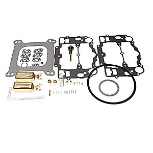 Carburetor Rebuild Kit for Edelbrock 1405 1406 1407 1408 1409 1410 1411 (With Bowl Cover Gasket)