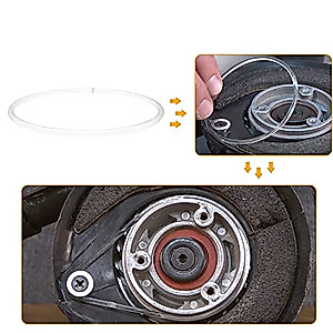 ZFZMZ N372461/N430442 Replacement Random Orbit Sander Belt For DCW210 DWE6420 DWE6421 DWE6423K 9033739 (Set of 5)