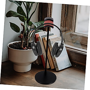 JEWEDECO Headphone Hanger Clothes Hanging Rack Stand Wireless headsets Over Ear Wireless Headphones Gaming Headphone Stand Wireless Over The Ear Headphones Headphone Display Stand Alloy