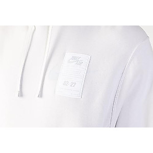 Nike Men's Sportswear Air Force 1 Pullover Hoodie (as1, alpha, l, regular, regular, White)